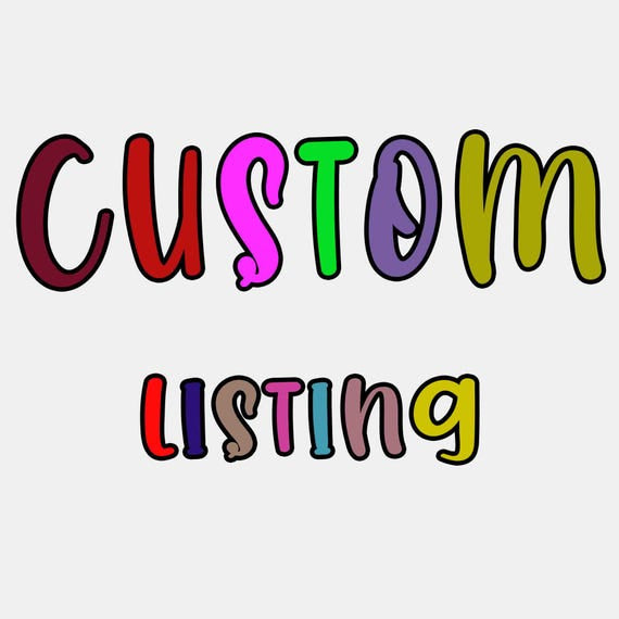 Gabby custom order – Charming Creations